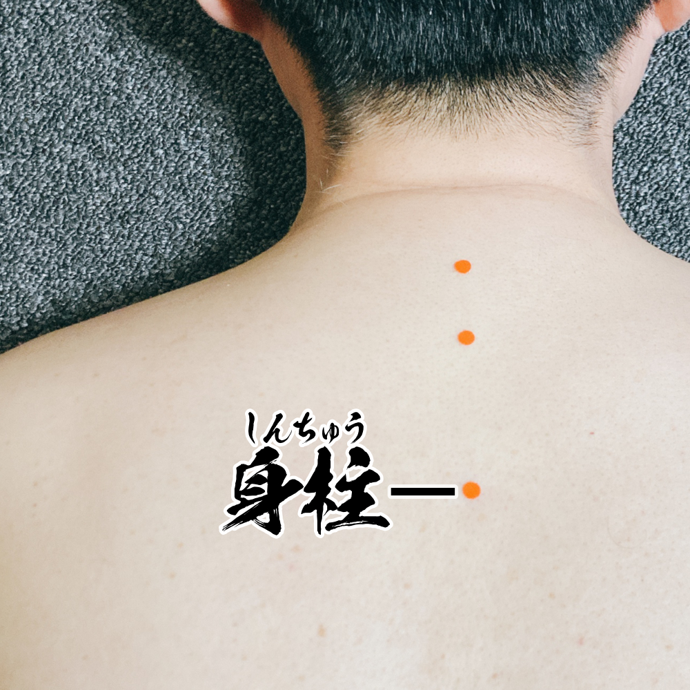 身柱(しんちゅう)[GV12] - TSUBOLAB® [ ツボラボ® ]