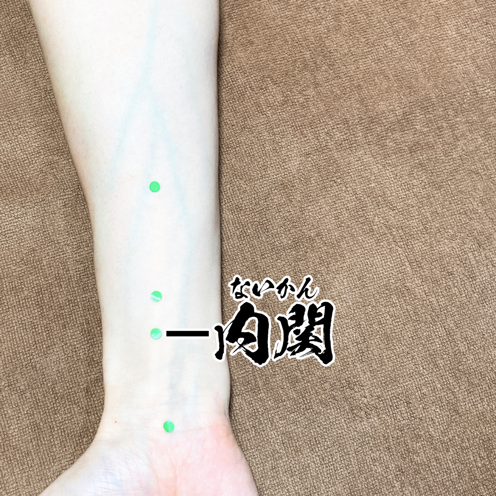 内関(ないかん)[PC6] - TSUBOLAB® [ ツボラボ® ]